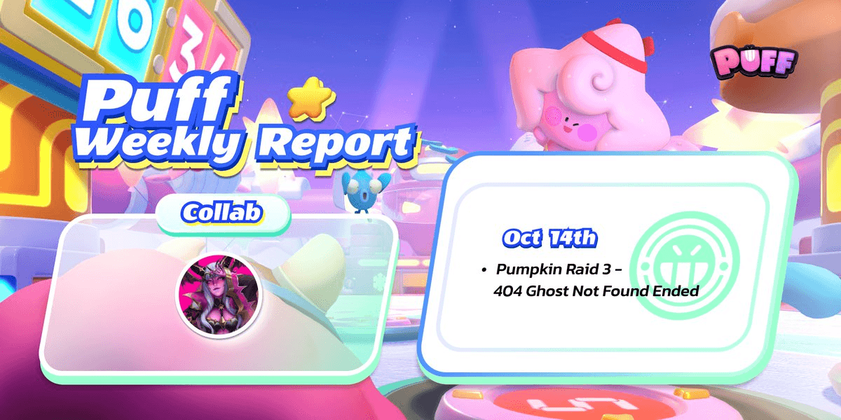 Puffverse Distributes Pumpkin Raid #3 Rewards and Unveils vePUFF ...