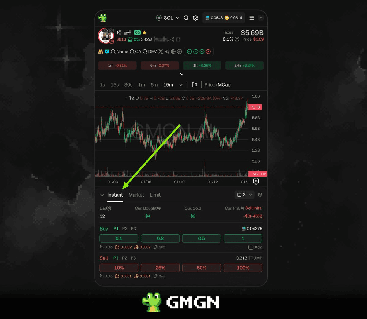 🚀 GMGN Enables Instant Cross-Chain Token Launches in Trenches