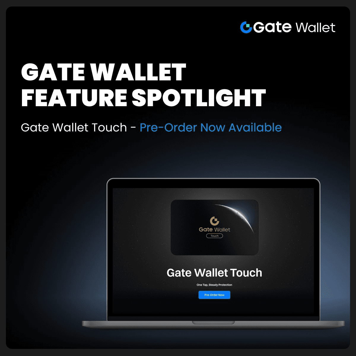 Gate Wallet Touch Launches with Military-Grade Security and NFC Tap Signing