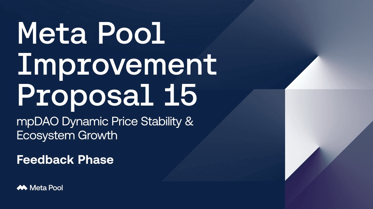 Meta Pool Improvement Proposal 15: Price Floor Mechanism and Adaptive ...