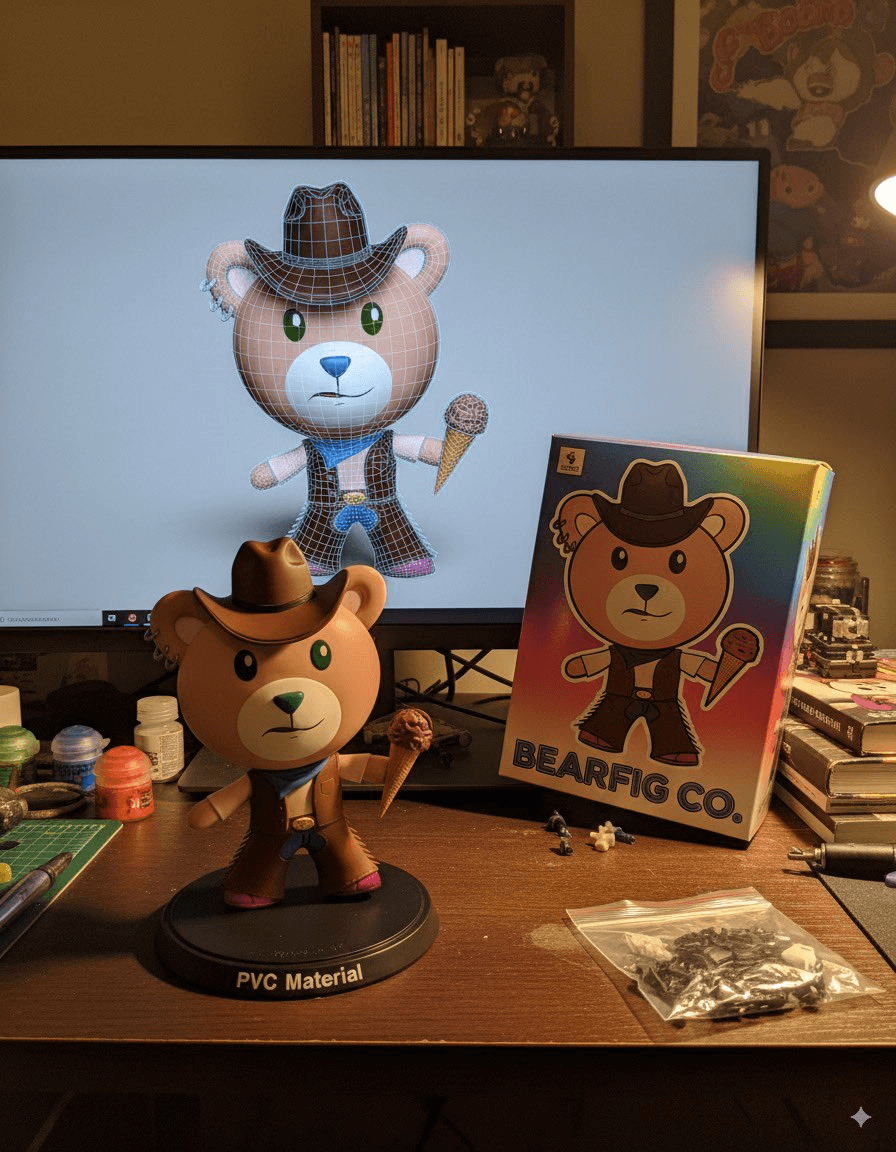 Jolly Teddy Party NFT Collection Launches Plastic Model Series