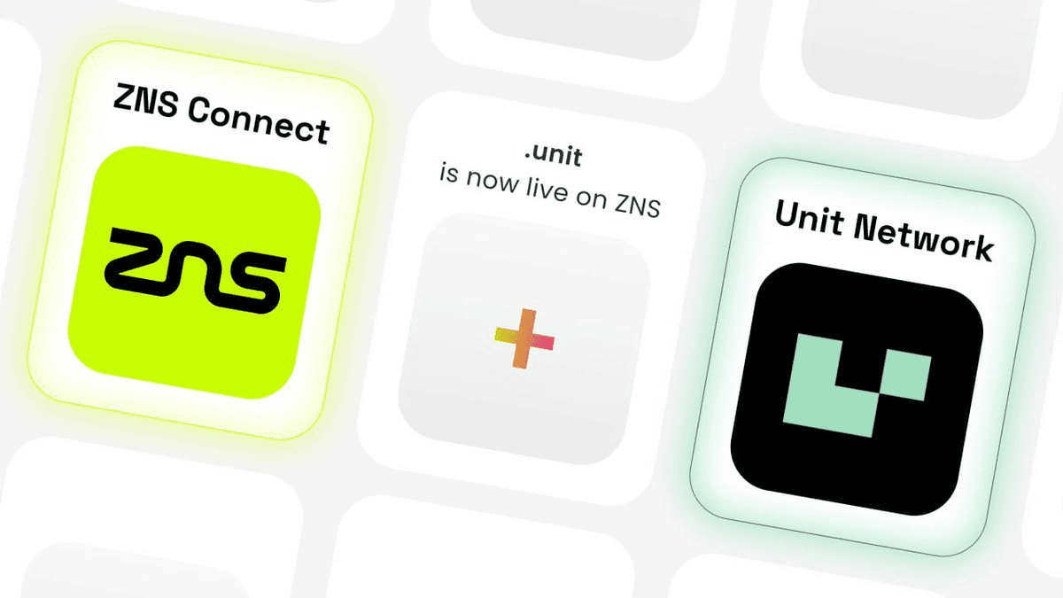 ZNS Connect Launches .unit Domains on Units Network