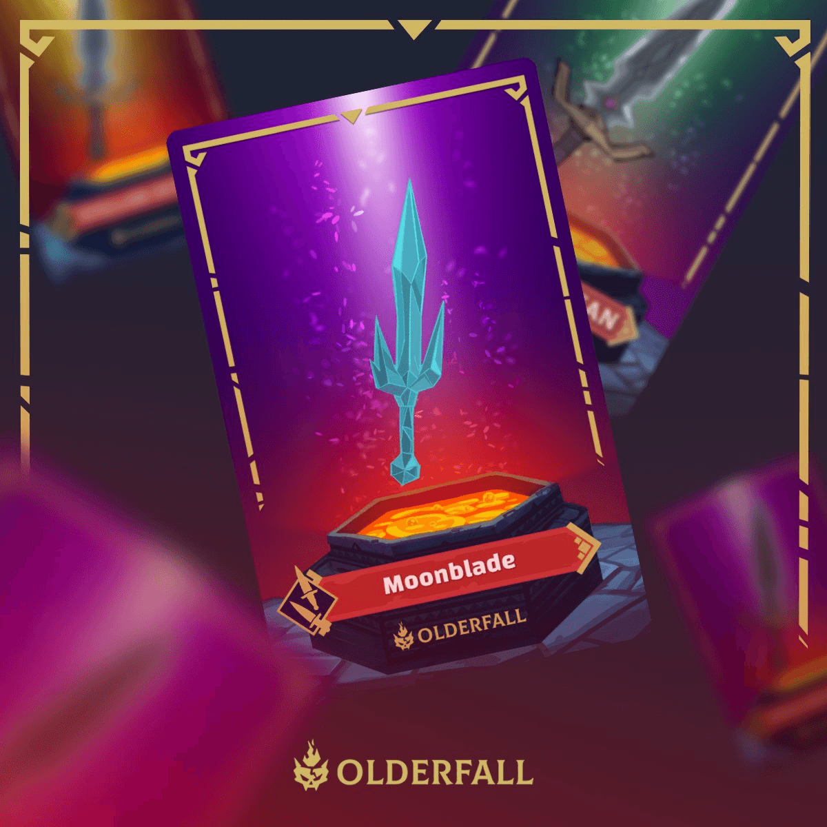 Olderfall Unveils Moonblade: Blood Crystal Weapon for Frontline Fighters